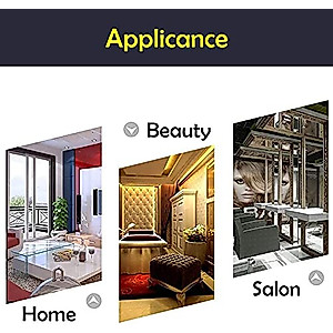 Medical Cart Household Utility Carts Trolley, Lab Cart Round Beauty Salon Cart with Universal Wheel, 4 Tier Hairdresser Utility Cart, Mobile Trolley with Hair Dryer Ho