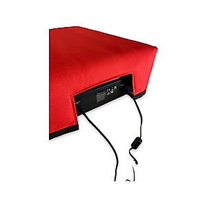Beat Breakerz - Water Resistant Anti-Static Turntable Dust Cover Red, Fits Audio-Technica AT-LP60X