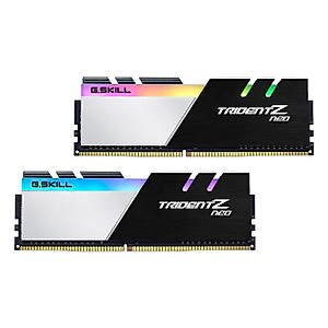 G.SKILL Trident Z Neo Series (Intel XMP) DDR4 RAM 64GB (2x32GB) 3200MT/s CL16-18-18-38 1.35V Desktop Computer Memory UDIMM (F4-3200C16D-64GTZN)