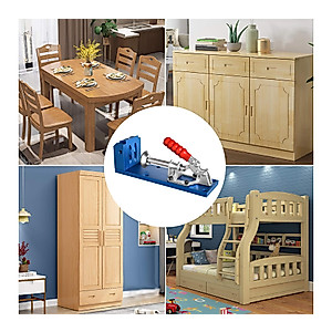 Pocket Hole Jig Kit Dowel Drill Joinery Screw Kit All-In-One Aluminum System Set Jig Wood Woodwork Guides Joint Angle Tool Carpentry Locator