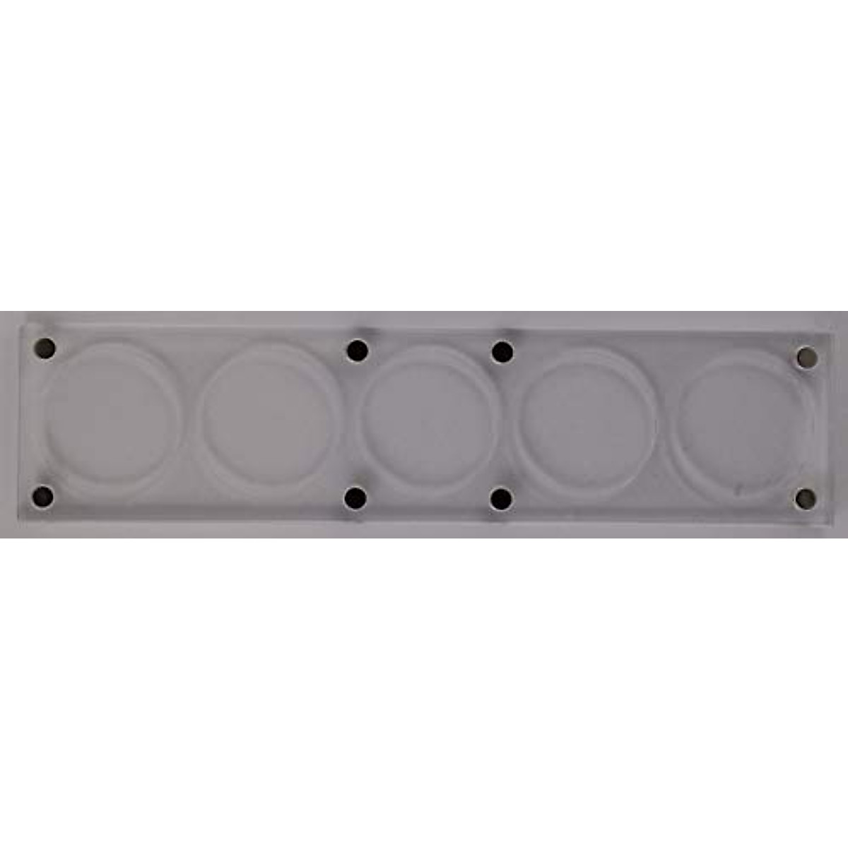 Empty Acrylic Display Case - Holds 5 Discs or Coins