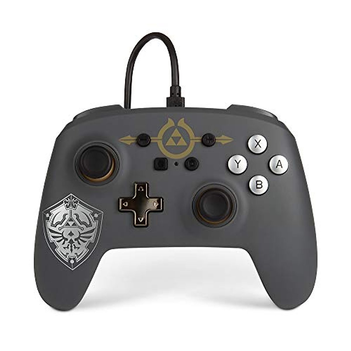 PowerA Enhanced Wired Controller for Nintendo Switch - Hylian Shield