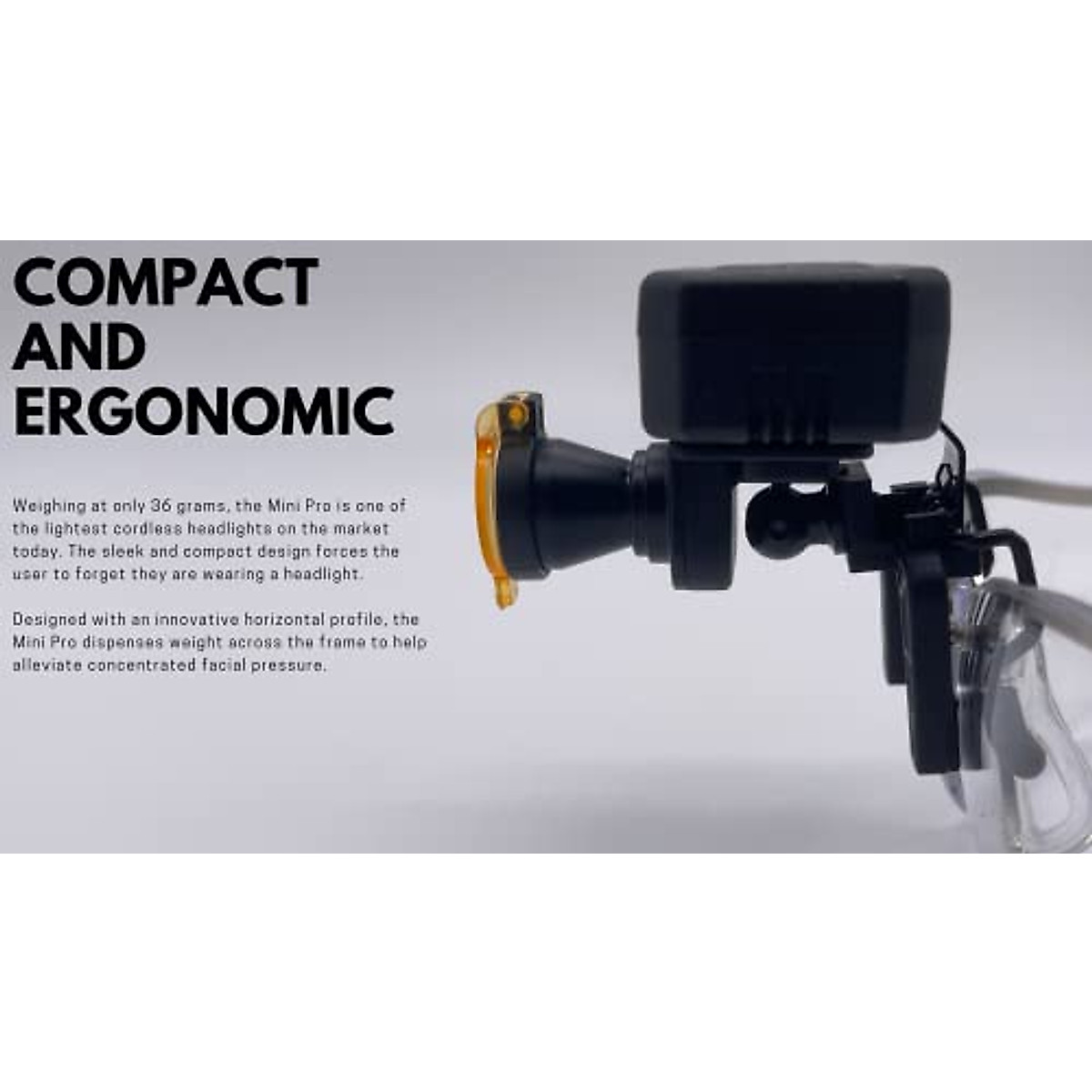 Novae Wireless Mini PRO | Dental & Surgical LED Loupe Headlight