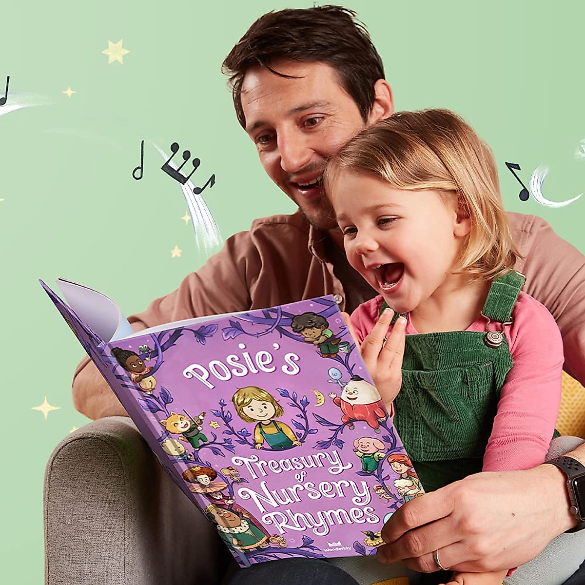 Your Treasury of Nursery Rhymes - A Personalized Book for Babies & Children - Wonderbly (Softcover)