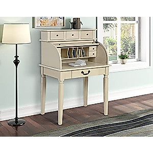 Chelsea Home Brooke Roll Top Desk with Sand Finish 828910-S