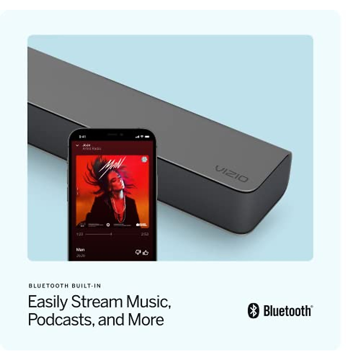 VIZIO M-Series 2.1 Immersive Sound Bar with 5 High-Performance Speakers, Dolby Atmos, DTS:X, Wireless Subwoofer and Alexa Compatibility, M215aw-K6, 2023 Model