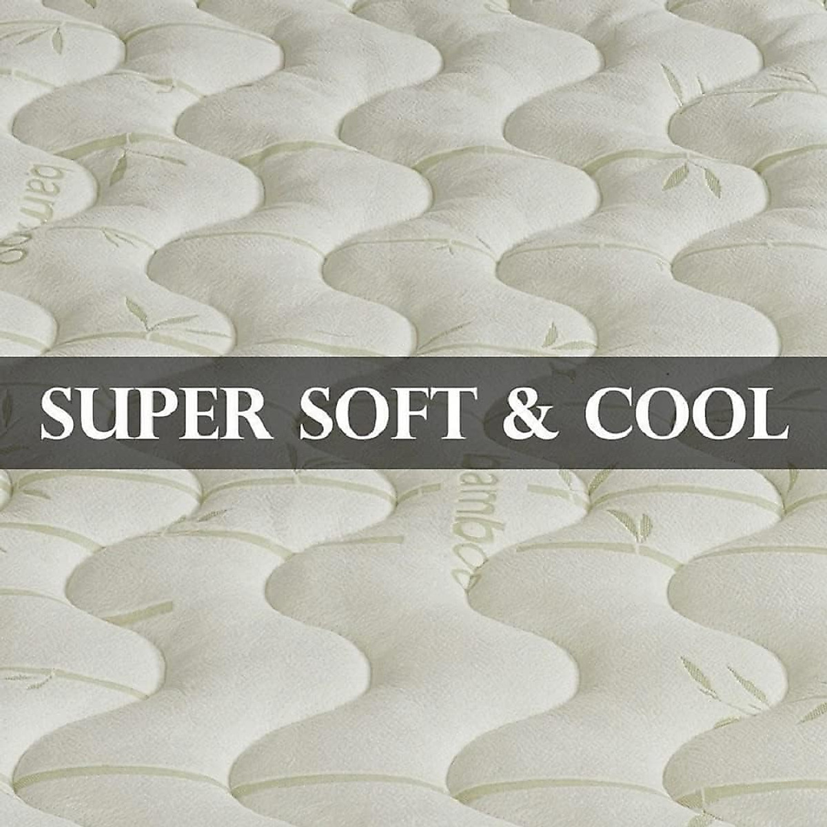 sheetsnthings Waterproof 40% Viscose from Bamboo Jacquard Twin Extra Long XL Mattress Pad, White