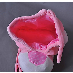 GK-O Chiaki Nanami Cosplay Anime Plush Cat Backpack Anime figures Pink Chiaki Backpack