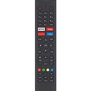 Amtone Replacement Remote Control 8142026670099K for Sceptre Smart Android TV Without Google Assistant Function, Compatible with A322BV-SRC A515CV-UMC