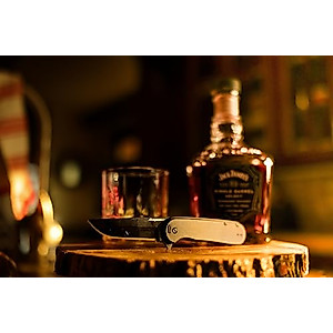 OUTDOOR EDGE RAZOR VX3 | Replaceable Blade EDC Flipper Folding Pocket Knife | 3" Blade, Ball Bearings, Black G-10 Stainless Steel Handle, Reversible Pocket Clip | Outdoor, Camping, Survival, Utility