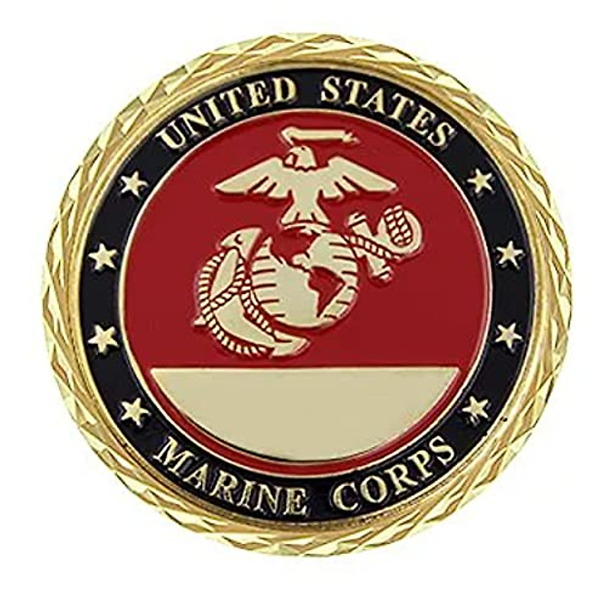 United States Marine Corps USMC Dad Proud Father of a Marine Challenge Coin
