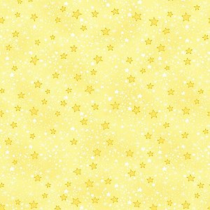 Comfy Flannel Stars, Fabric by The Yard (Yellow)