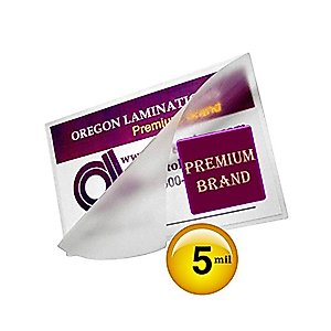 Qty 200 File Card Laminating Pouches 3-1/2 x 5-1/2 Hot 5 Mil Laminator Sleeves