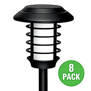 Bell+Howell Solar Pathway Lights Color Changing LED Solar Lights Outdoor, IP67 Waterproof Solar Path Lights, Solar Powered Garden Lights for Walkway, Yard, Backyard, Lawn or Landscape - 8 Packs