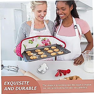 Mikinona 1 PC Cake Mold Metal Dies Bread Baking Pan Bread Mold Cupcake Molds Pie Tart Molds 3d Cake Mold Halloween Aluminum Alloy Baking Utensil Useful Ghost Cake Mold Lovely Cake Mould Hat