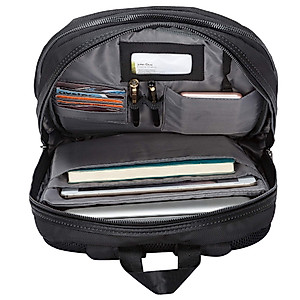 Cocoon MCP3425BK Buena Vista 16" Slim Backpack with Built-in Grid-IT! Accessory Organizer (Black)