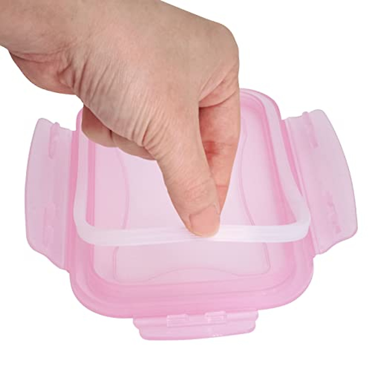 Gaskets Replacement for Glass Meal Prep Containers Universal Sealling Ring Replacement for Glass Food Storage Containers' Lid, O Ring Replacement for Lids