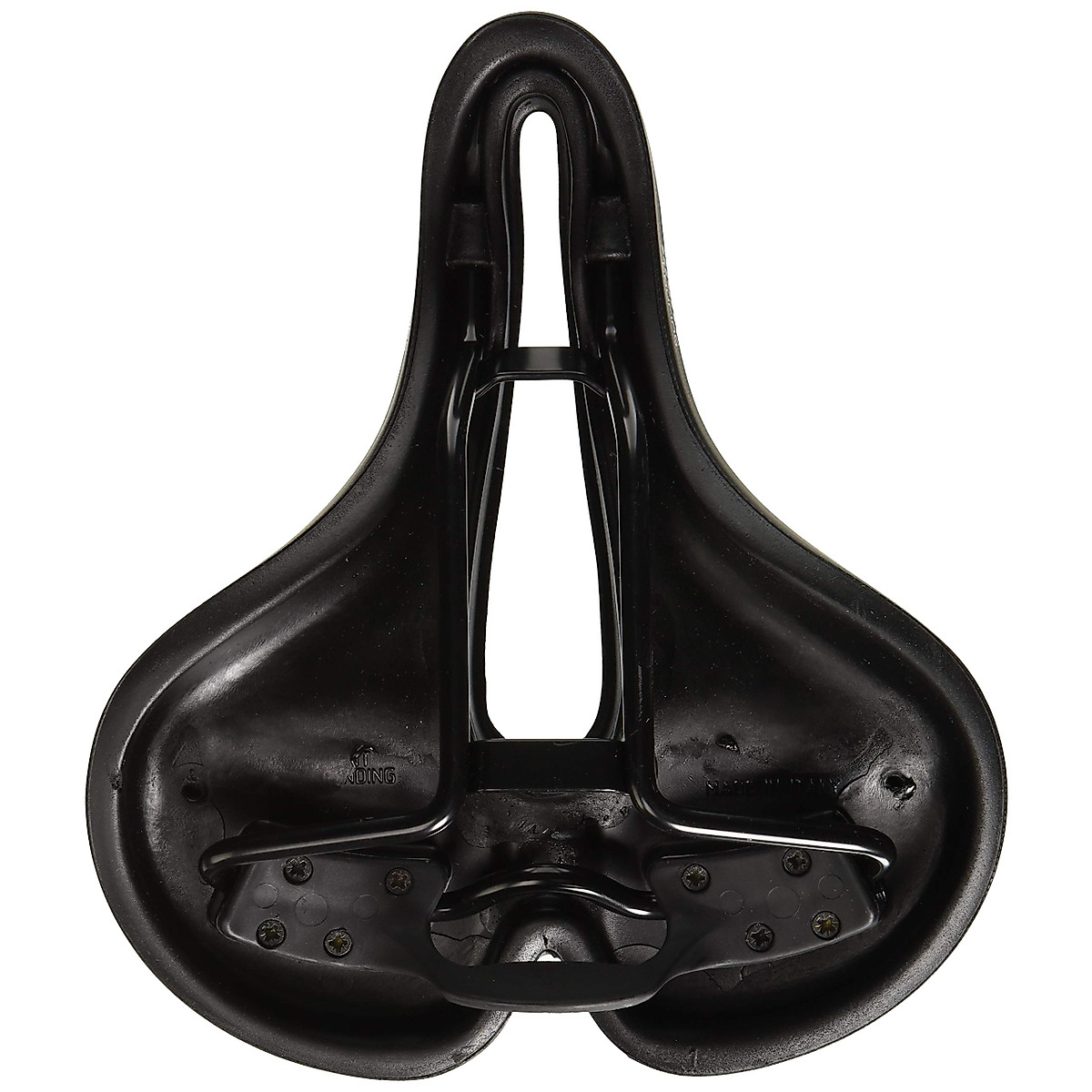 SMP Unisex – Adult's Martin Touring Gel Saddle, Black, Standard Size