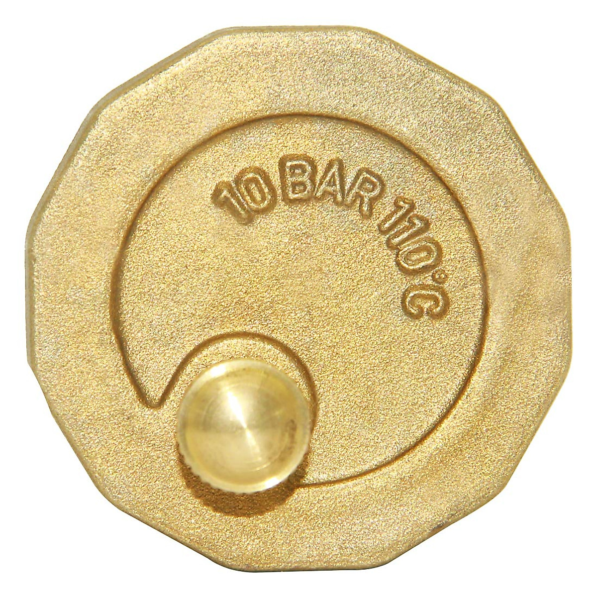 Beduan Brass 10500-VE Automatic Float Valve, 1/2" Male Thread Air Release Valve Air Bleeder Valve Vent Valve