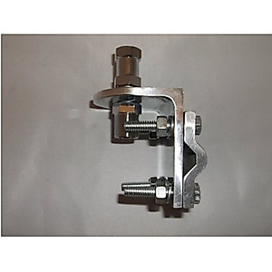 Pro Trucker (Lot of 2) 3 Way Aluminum Cb or Ham Antenna Aluminum Mirror Mount with Stud