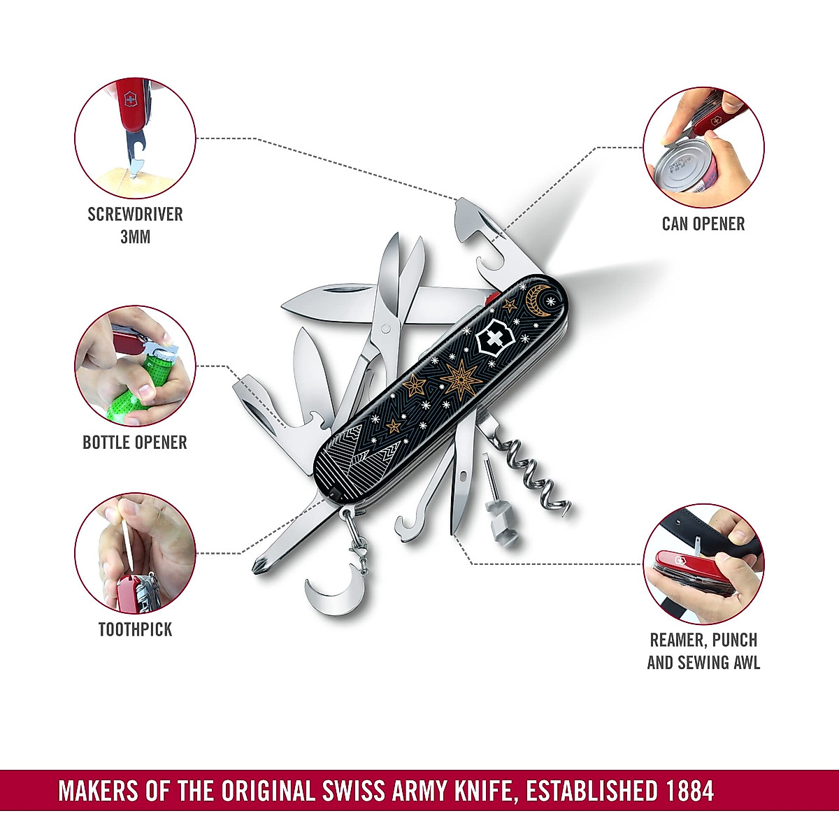 Victorinox Climber Lite Winter Magic Pocket Knife, Special Edition 2021