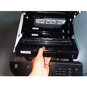 SAIDING Compatible Toner Cartridge Replacement for Ricoh M C250 408348 408349 408350 408351 to Use with M C250FWB Printer (1Black 1Cyan 1Magenta 1Yellow)