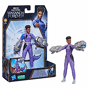 Marvel Studios' Black Panther Wakanda Forever Vibranium Power Shuri, 6-Inch Action Figure, Toy for Kids Ages 4 and Up