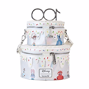 Loungefly Disney 100 Celebration Cake Crossbody Bag