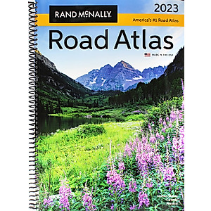 wRand McNally 2023 Road Atlas (Paperback or Softbattlefields, Historic Sites, Scenic Trails, Recreation Areas, and Seashoelsqf