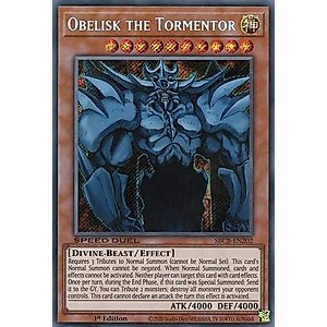 Obelisk the Tormentor - SBCB-EN202 - Secret Rare - 1st Edition