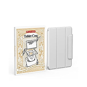 Marasone iPad Air 5th Generation Case 2022 / iPad Air 4th 2020 Case 10.9 Inch Double-Layer Magnetic Folio Cover with Multiple Angles and Pencil Charging Support, Premium PU Leather(Gray)