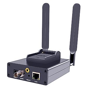 iseevy H.265 H.264 SDI Video Encoder Portable Wireless WiFi Encoder for IPTV Live Stream Broadcast Support RTMP RTMPS SRT RTSP UDP RTP HTTP FLV HLS TS Protocols and Live Platforms