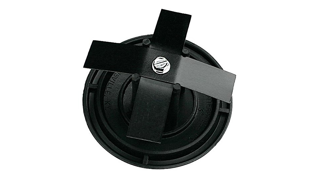 Durable Black Light Pole Cap - Easy Installation