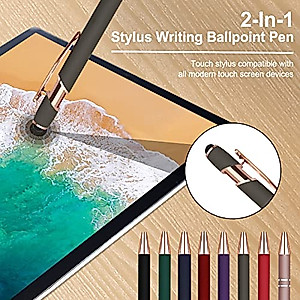 MESHELEY Personalized Pens Custom with Name Text in Bulk 100 Customized Ballpoint Pens with Free Engraving Gift for Women Men Business Wedding Graduation Baby Shower