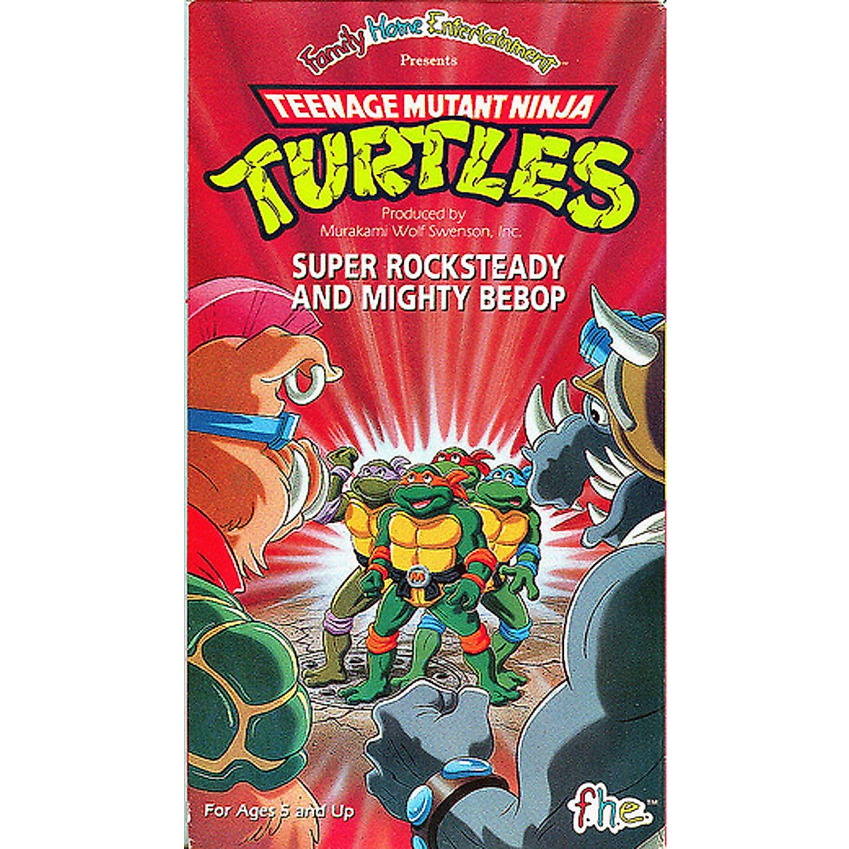 Teenage Mutant Ninja Turtles - Super Rocksteady & Mighty Bebop [VHS]
