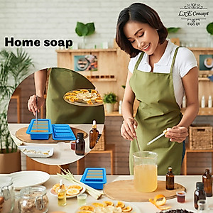 Silicone Butter Mold Set Purple - Holds 8 Tablespoons, 4oz Standard Butter Stick Size, Large Cavity Butter Maker, Non-Stick Butter Tray & spatula, measuring spoons, Ideal For Herb Butter, Brownie Cake