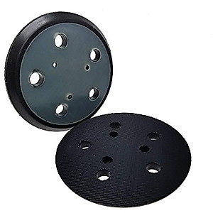 5 Inch 5 Hole Replacement Hook and Loop Sanding Pad For Porter Cable 333 and 333VS Random Orbit Sanders Sander Pad- 1 Pack
