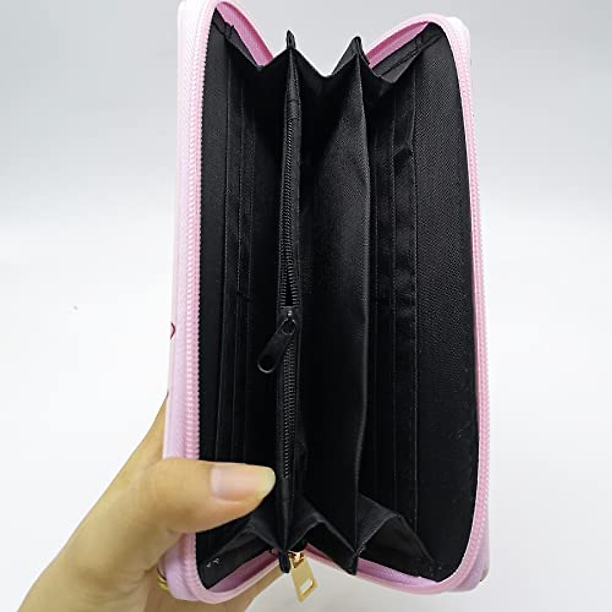 Anime Wallet Leather Cartoon Wallet Cute Purse Men Women Wallet Girls Wallet (Moon Wallet B)¡­