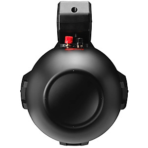 BOSS Audio Systems B62RGB ATV UTV Marine Boat Stereo 6.5 Inch Wake Tower Speakers – IPX5 Weatherproof, Bluetooth, Built-in Amplifier