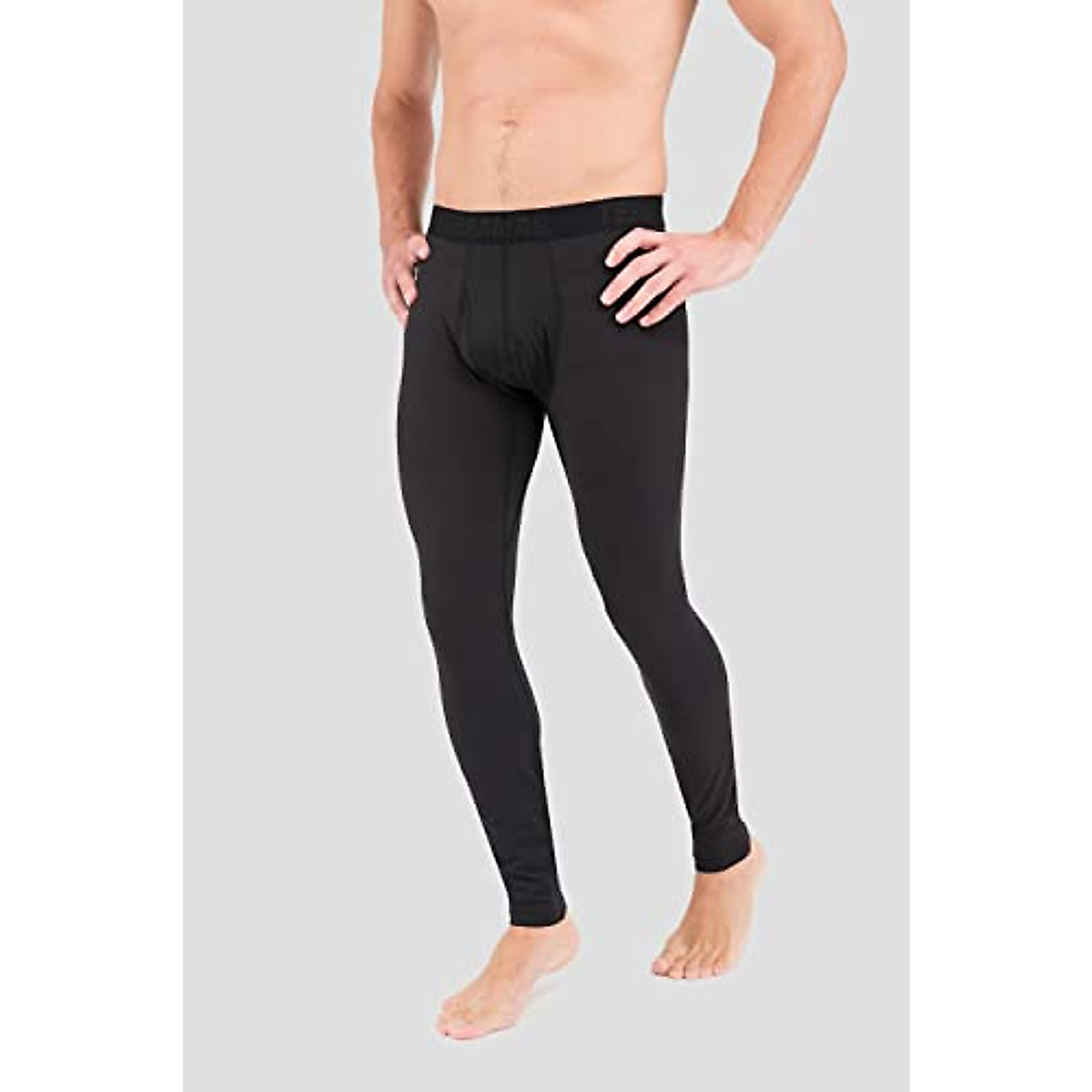 Terramar Men's Thermolator Pants, Black, Large