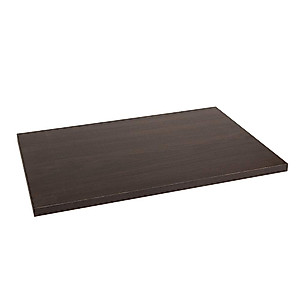 Closet Culture by Knape & Vogt 16 in. x 23 in. Espresso Wood Shelf