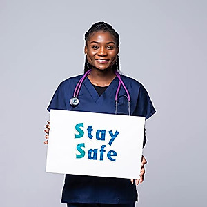 BARKER CREEK Letter Pop-Outs, 4" Sea & Sky, Multicolor Designer Letters for Bulletin Boards, Breakrooms, Reception Areas, Signs, Displays, and More! 4", 255 Characters per Set (1726)