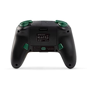 PowerA Enhanced Wireless Controller for Nintendo Switch - Link Silhouette