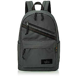 ALPHA INDUSTRIES INC(アルファ インダストリーズ) Men's Official Alpha Backpack, Cordura Canvas, Grey (Grey Marl)