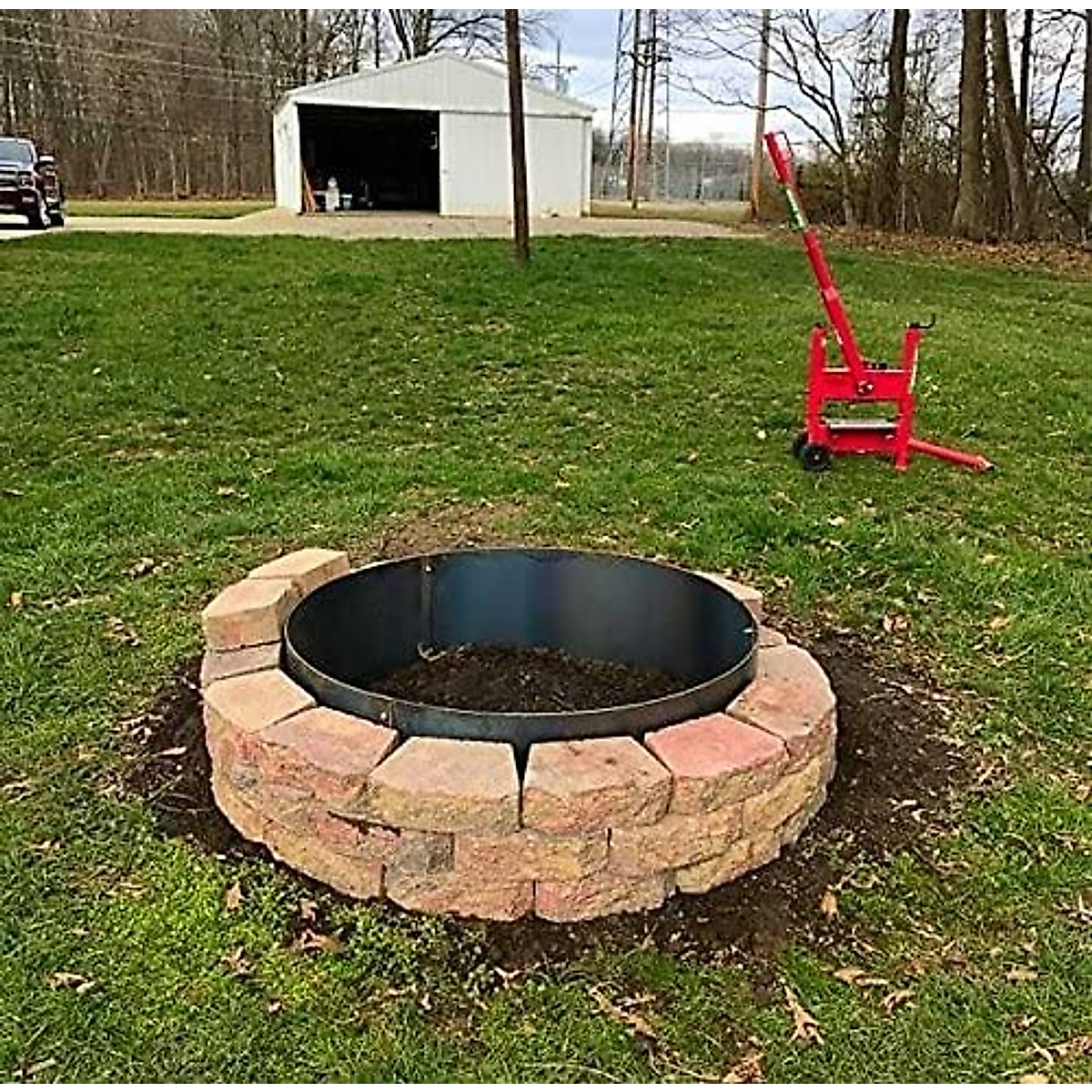 Higley Welding Steel Fire Pit Ring Liner 60" x 14"