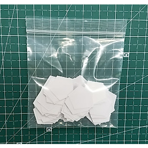 1" Pentagon English Paper Piecing EPP Set of 100