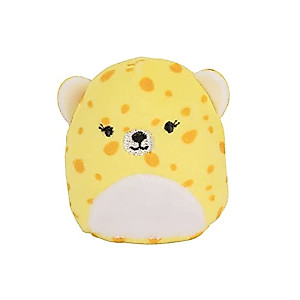 Squishville by Squishmallows SQM0143 Bright Squad-Four 2-Inch Mini Characters-Includes Santiago, Tristan, and Two Mystery Figures-Irresistibly Soft, Colourful Plush, Multicolor