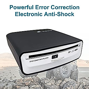 LEROAADZ Portable CD Player for Car USB, Universal External Car CD Player USB CD Player for Car Android Navigation (for Android 4.4 and Above System Only), Plug and Play