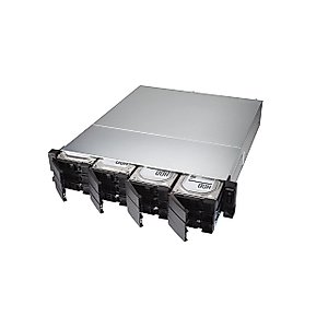 QNAP TS-h1886XU-RP-R2-D1622-32G-US 18 Bay rackmount NAS with Intel® Xeon® Processor, 32GB DDR4 ECC RAM, 10GbE-Ready and ZFS Storage for virtualization and Data-Intensive Enterprise Applications