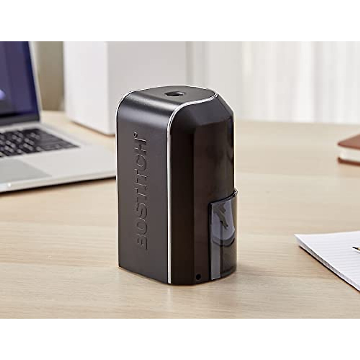 Bostitch Vertical Electric Pencil Sharpener, Powerful Stall-Free Motor, Prevents Over-Sharpening, Black (EPS5V-BLK)
